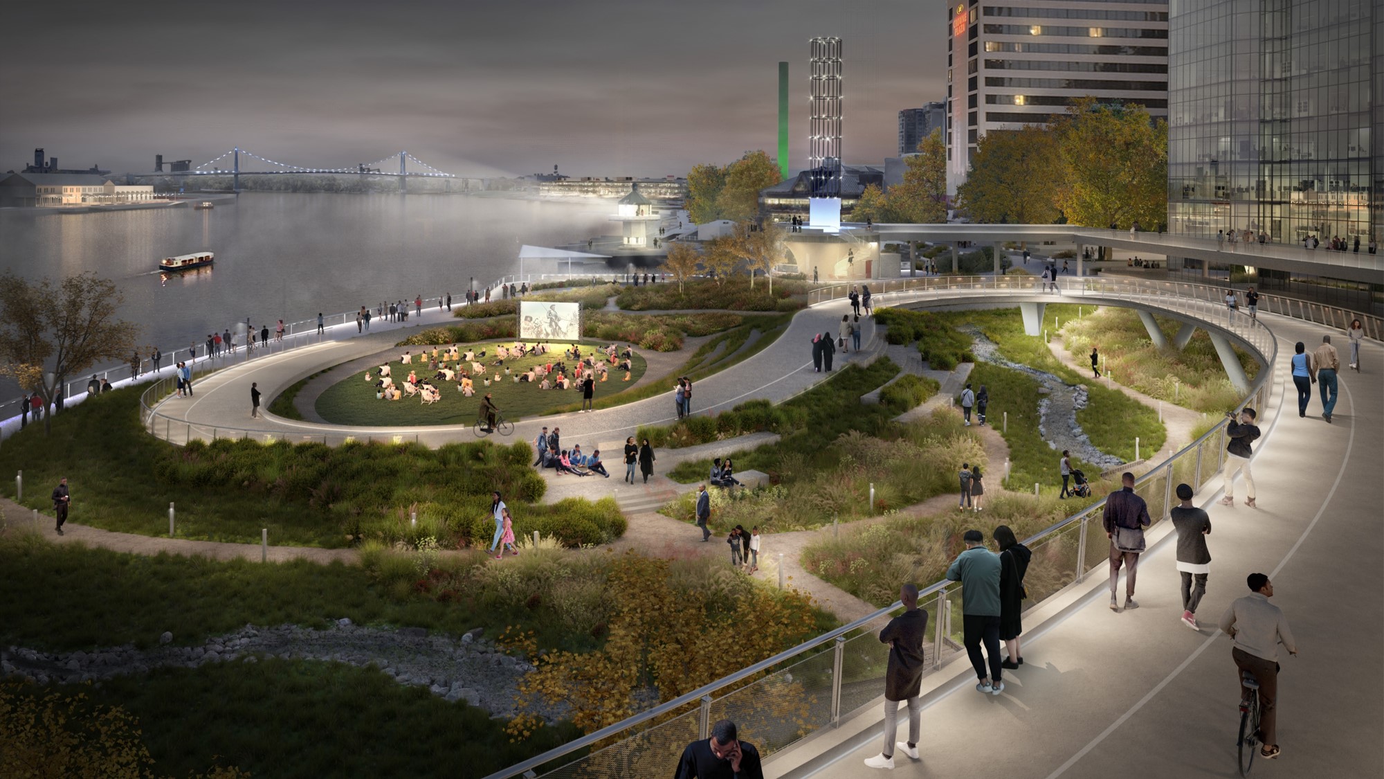 Glass City Riverwalk - Destination Toledo